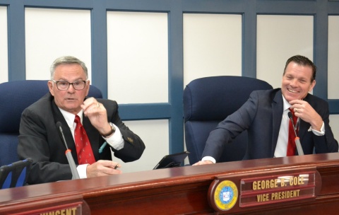 Sussex County Council recognizes outgoing Council members George Cole ...